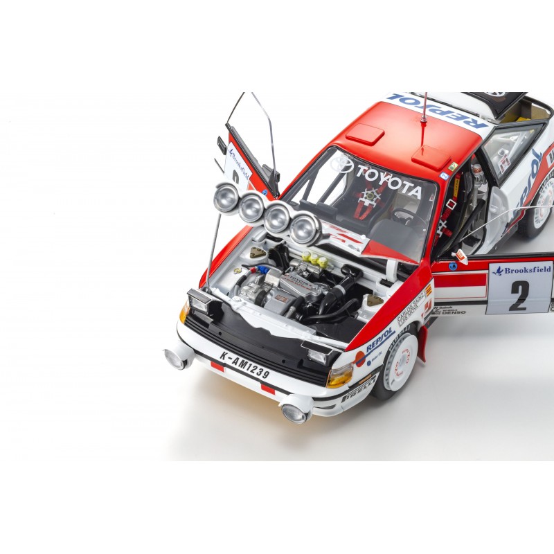 Kyosho 1/18 Toyota Celica GT-Four ST-165 Team Toyota, No.2, Night Race ...