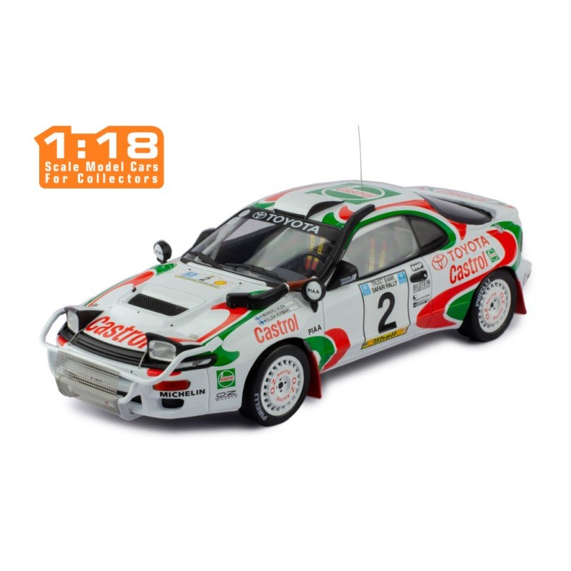 IXO 1/18 Toyota Celica Turbo 4WD (ST185) No.2 Safari Rally 1993 M.Allen ...