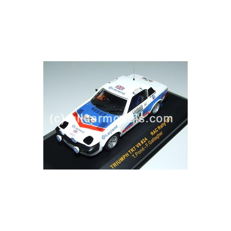 IXO 1/43 Triumph TR7 V8 No. 24 RAC Rally 1977 T.Pond/F.Gallagher