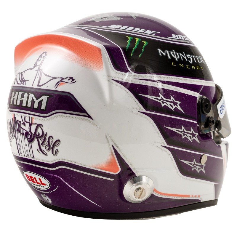 1:2 Helmet Lewis Hamilton 2020 Mercedes AMG Petronas F1 Team