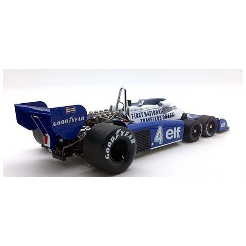 1/18 Tyrrell P34 1976, No. 4, Monaco Grand Prix, Team Elf, P.Depailler