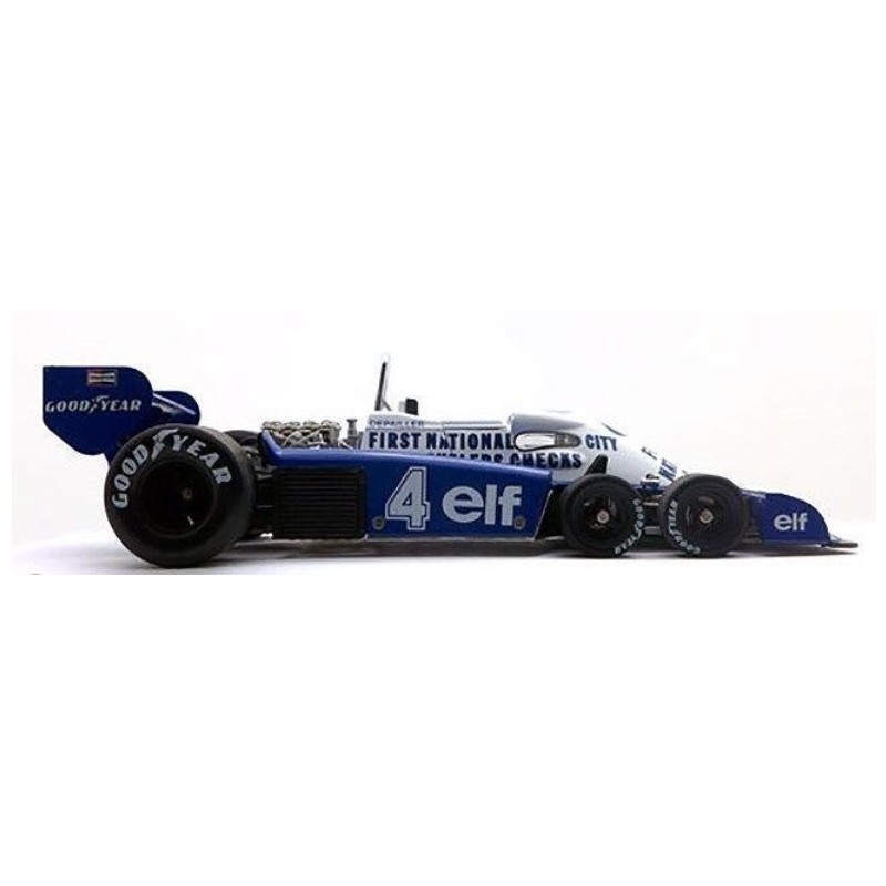 1/18 Tyrrell P34 1976, No. 4, Monaco Grand Prix, Team Elf, P.Depailler